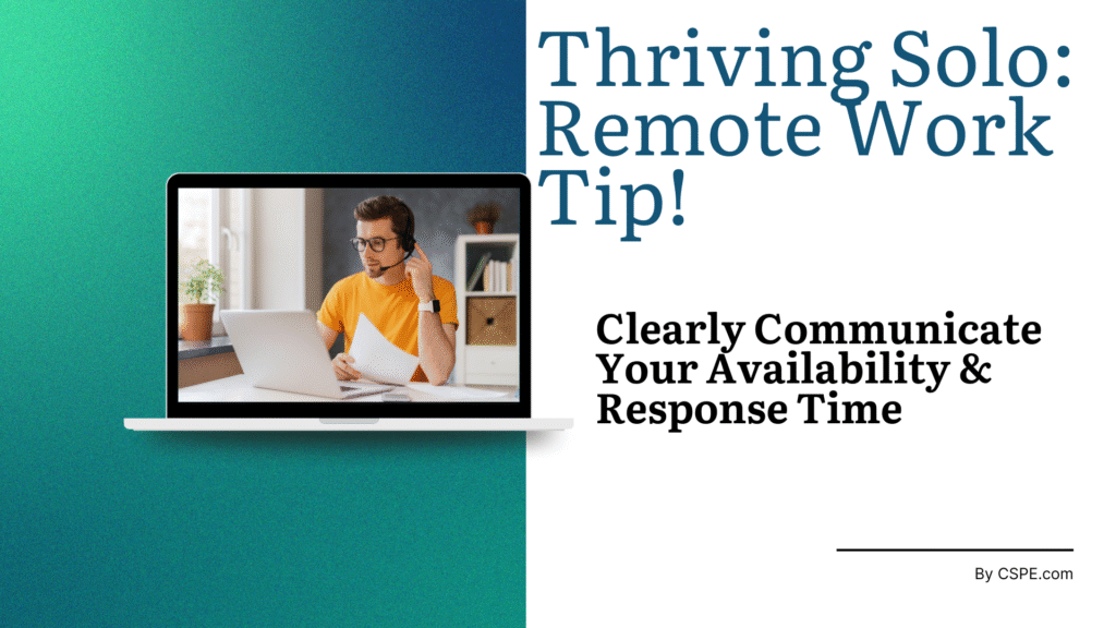 Thriving Solo: Master Clear Communication in Your One-Person Remote ...
